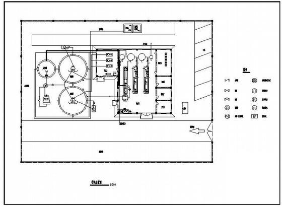 垃圾渗滤液处理MBR工艺全套CAD施工图纸 - mbr工艺处理dwg下载 - 好图网
